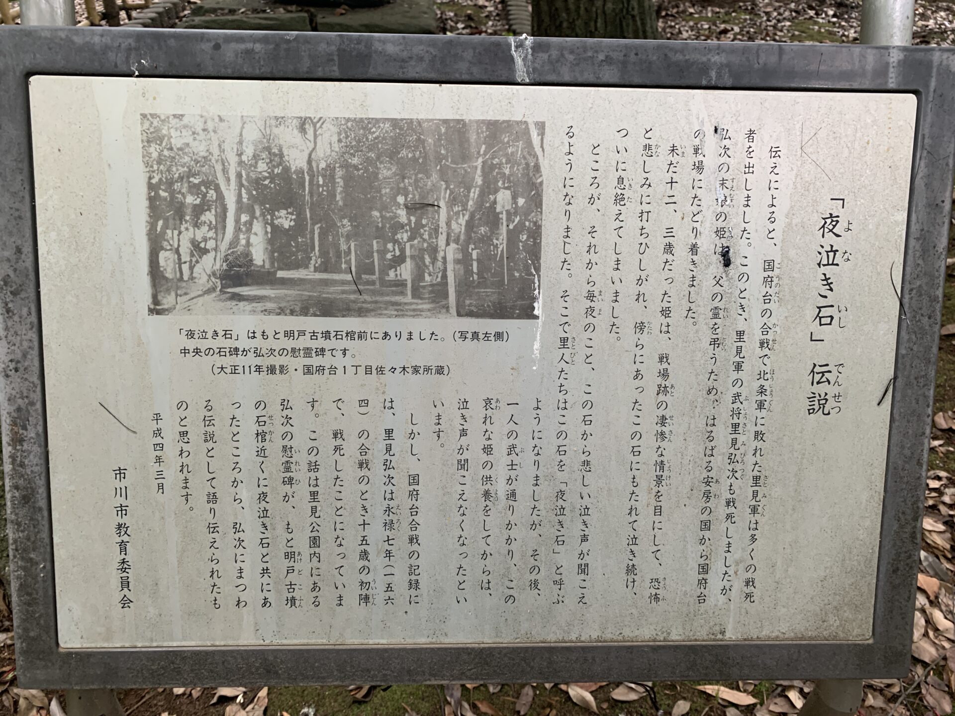 花が咲き誇る普通の公園。しかし奥に足を踏み入れると、そこには戦国時代が！⚔️〜国府台城（こうのだいじょう・下総（千葉）） | シンの戦国探訪記